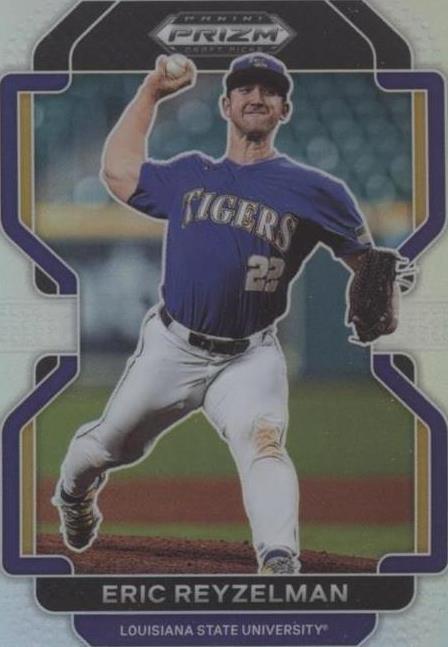 2022 Panini Prizm Draft Picks - Silver Prizm #PDP160 Eric Reyzelman (RC ...