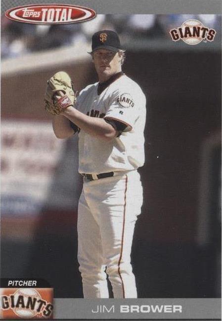 2004 Topps Total - #607 Jim Brower for sale online | eBay