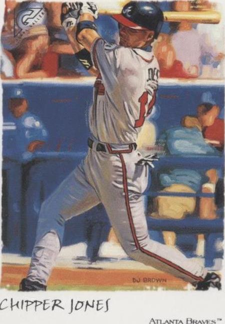 2002 Topps Gallery - #23 Chipper Jones for sale online | eBay