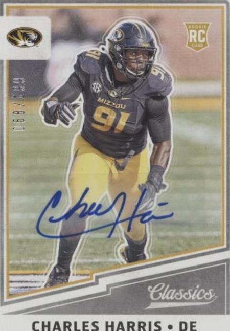 2017 Panini Classics - Rookies Charles Harris #216 Significant ...