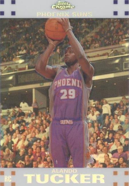2007-08 Topps Chrome - White Refractor #132 Alando Tucker /99 (RC) for ...