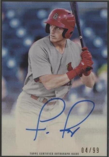 2019 Bowman Heritage - Chrome Prospect Autographs Conner Capel #53PA-CC ...