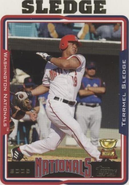 2005 Topps - #418 Terrmel Sledge for sale online | eBay
