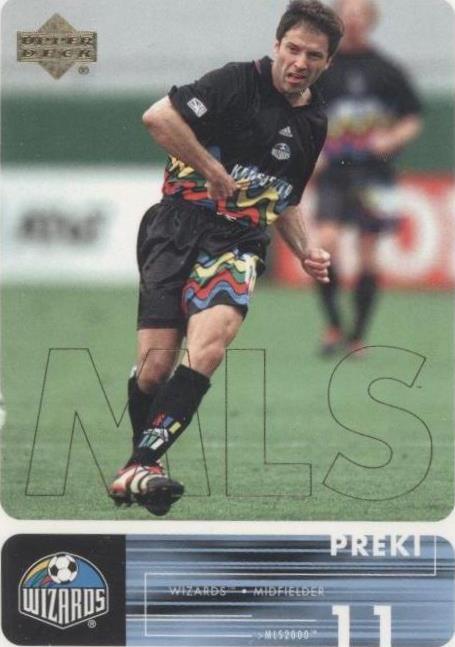 2000 Upper Deck MLS - #72 Preki for sale online | eBay