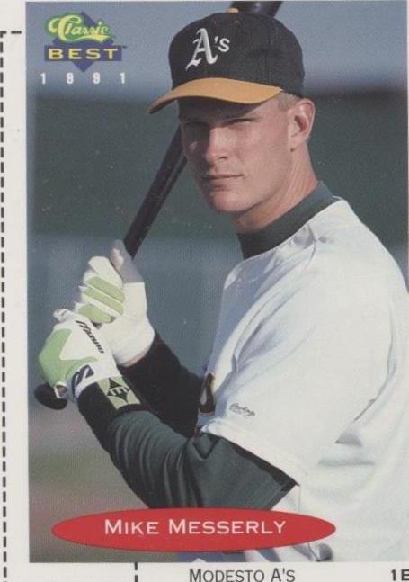 1991 Classic Best Minor League - #44 Michael Messerly (RC) for sale ...