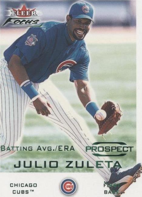 2001 Fleer Focus - Batting Avg./ERA #204 Julio Zuleta /294 for sale ...