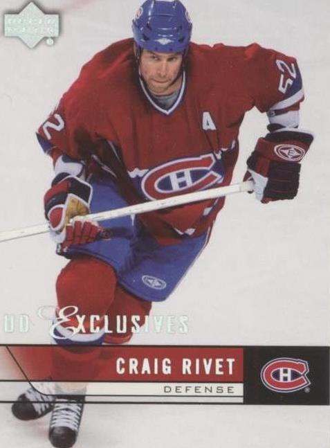 2006-07 Upper Deck - UD Exclusives #357 Craig Rivet /100 for sale ...