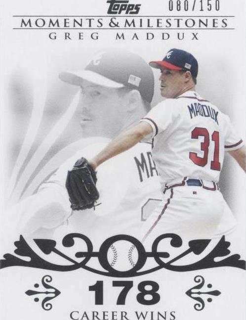 2008 Topps Moments & Milestones - Career Milestone - 300 Wins (347 ...