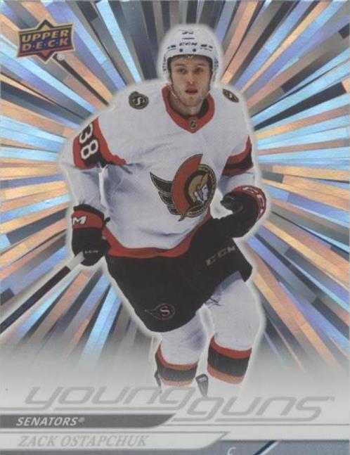 2024-25 Upper Deck Series 1 - Young Guns Zack Ostapchuk #209 Outburst ...