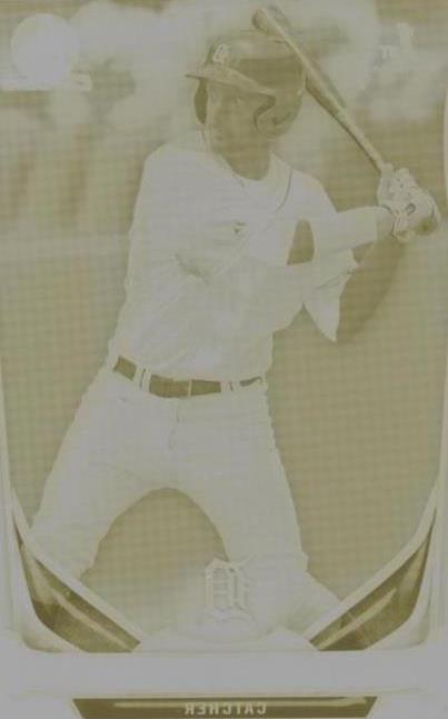 2014 Bowman Draft - Chrome Printing Plate Yellow #CDP132 Shane Zeile /1 ...