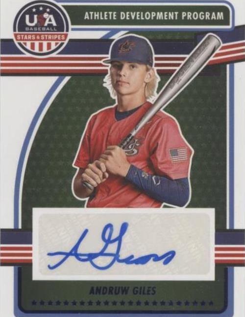 2023 Panini USA Baseball Stars & Stripes - USA Athlete Development ...