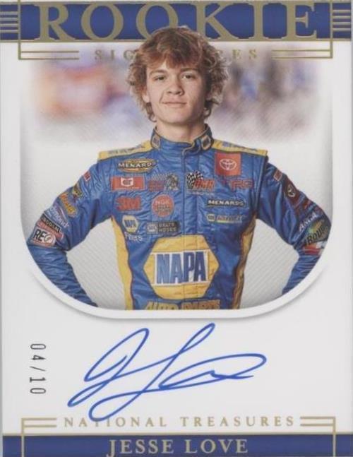 2021 Panini National Treasures - Rookie Signatures Jesse Love #R-JL ...