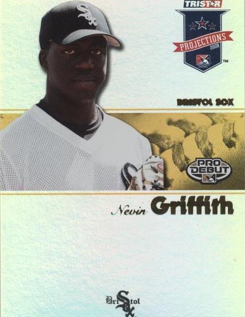2008 TRISTAR PROjections - Yellow Reflectives #92 Nevin Griffith /25 ...
