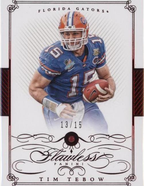 2015 Panini National Treasures College - Flawless Diamond Ruby #73 Tim ...