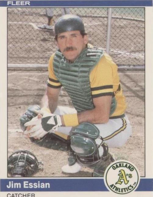 1984 Fleer Update - Jim Essian #U-35 for sale online | eBay