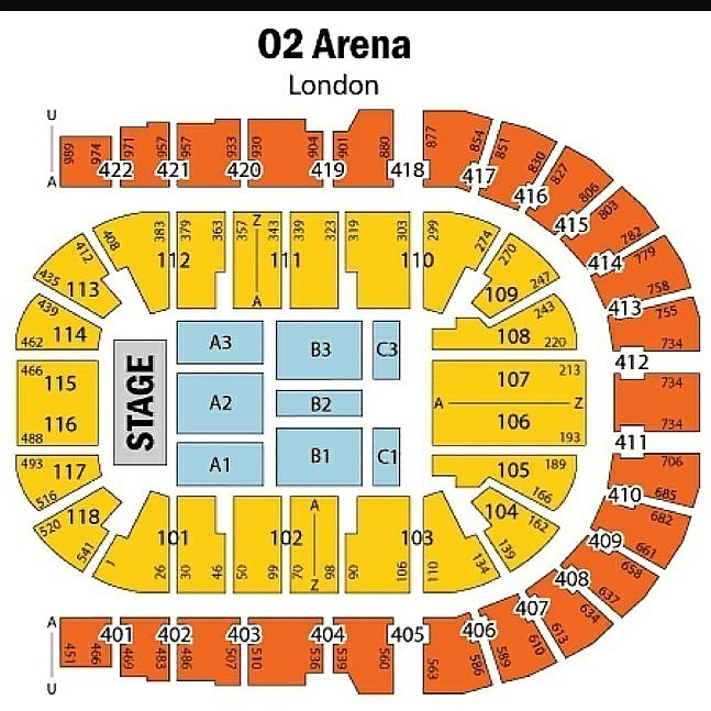 2x J COLE & JHENE AIKO Tickets - Block 405 Row E - London O2 Arena | in ...