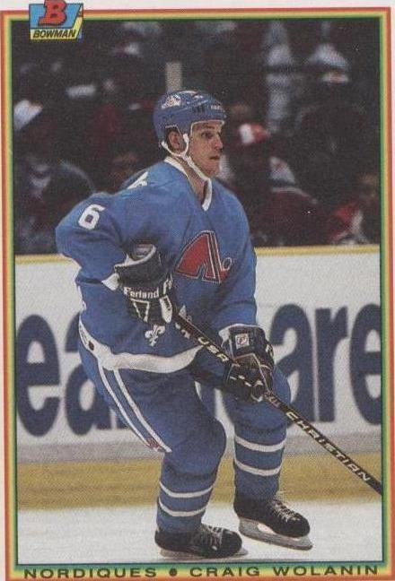 1990-91 Bowman - Craig Wolanin #166 (RC) for sale online | eBay
