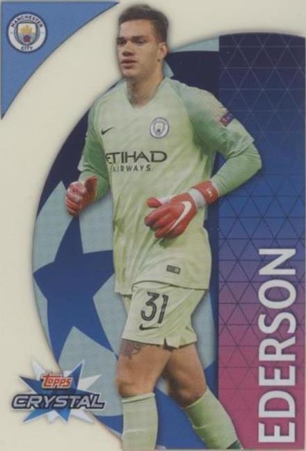 2018-19 Topps Crystal UEFA Champions League - Ederson #36 for sale ...