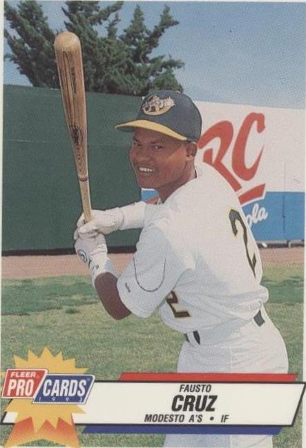 1993 Fleer ProCards Minor League - #806 Fausto Cruz (RC) for sale ...