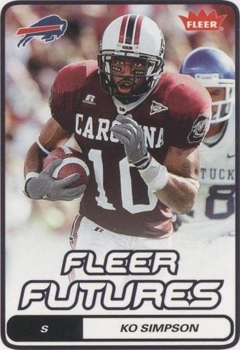 2006 Fleer #159 Ko Simpson RC - NM-MT | eBay 2006 Fleer #159 Ko Simpson RC - NM-MT | eBay