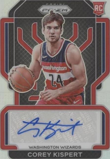2021-22 Panini Prizm - Rookie Signatures Corey Kispert #RS-CKI Silver ...