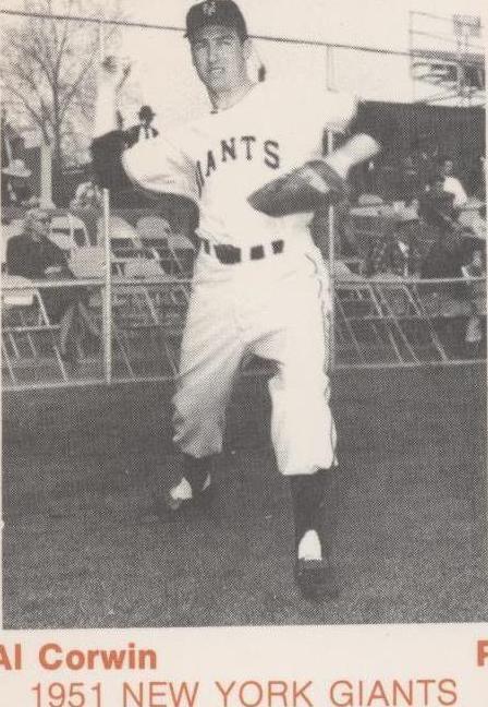 1975 TCMA 1951 New York Giants - Al Corwin for sale online | eBay