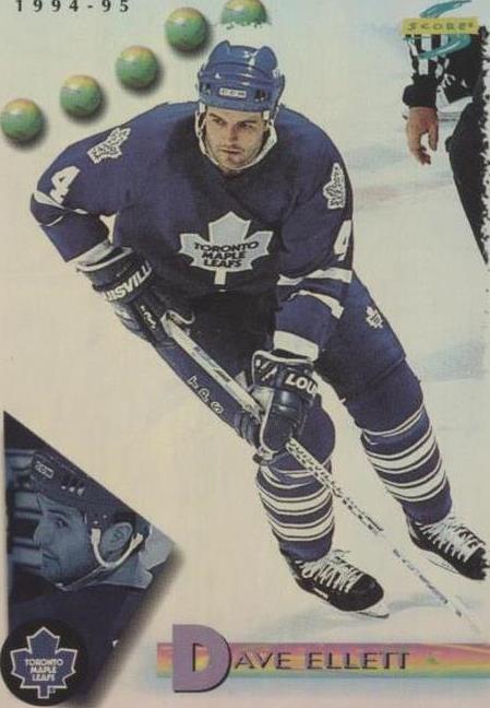 1994-95 Score - Platinum Team Set #83 Dave Ellett for sale online | eBay