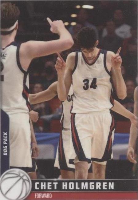 2022 Topps X Chet Holmgren - Dog Pack Chet Holmgren #20 (RC) for sale ...