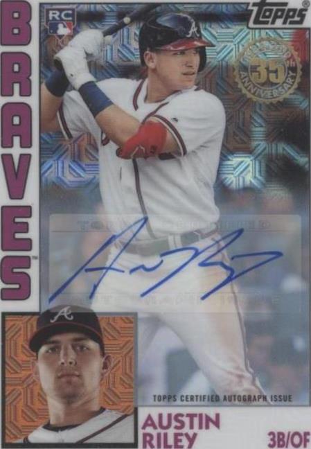 2019 Topps Update Silver Pack - 1984 Topps Baseball Chrome Autograph # ...