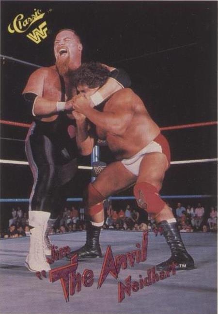 1990 Classic WWF - Jim Neidhart #124 for sale online | eBay