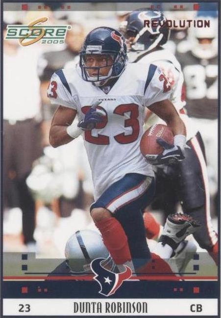 2005 Score - Revolution #114 Dunta Robinson /199 for sale online | eBay