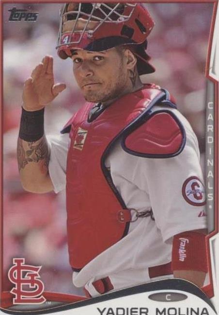 2014 Topps - Yadier Molina #57 Sabermetric Stats for sale online | eBay