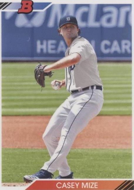 2020 Bowman Heritage - Prospects Image Variation Casey Mize #BHP-50 (RC ...