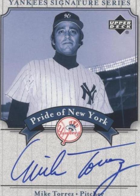 2003 Upper Deck Yankees Signature Series - Pride of New York Autographs ...