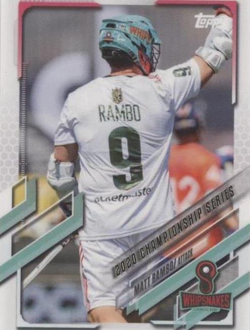 2021 Topps Premier Lacrosse League - Matt Rambo #15 (RC) for sale ...