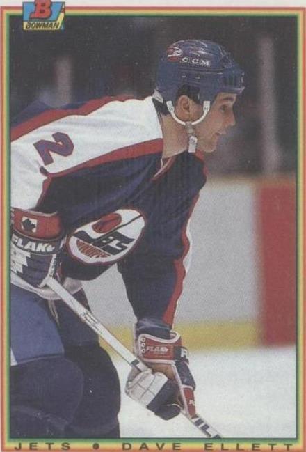 1990-91 Bowman - Dave Ellett #132 for sale online | eBay