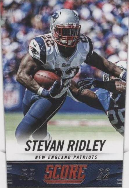 2014 Score - Stevan Ridley #132 for sale online | eBay