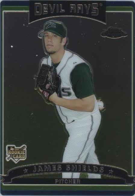 2006 Topps Chrome - Rookie Logos #CRC15 James Shields /599 (RC) for ...