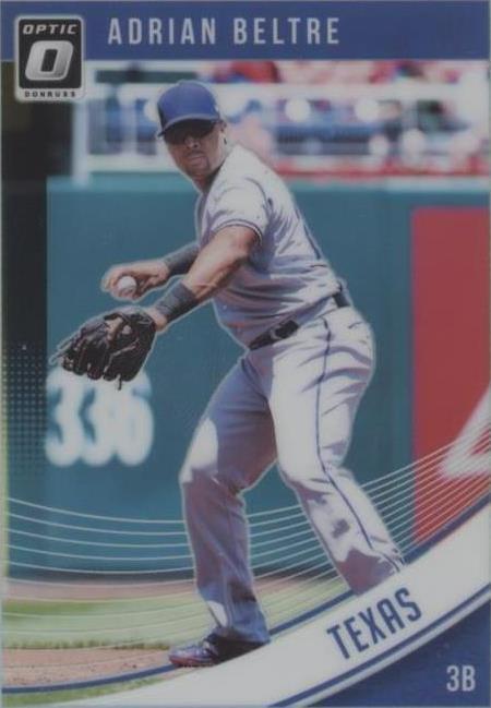 2018 Panini Donruss Optic - Adrian Beltre #148 Holo Prizm "Texas" for ...