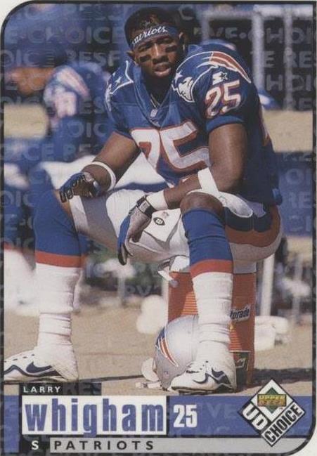 1998 Upper Deck UD Choice - Larry Whigham #114 Choice Reserve for sale ...