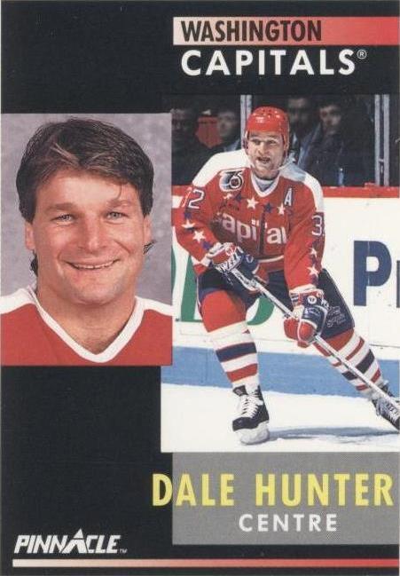 1991-92 Pinnacle French - #40 Dale Hunter for sale online | eBay