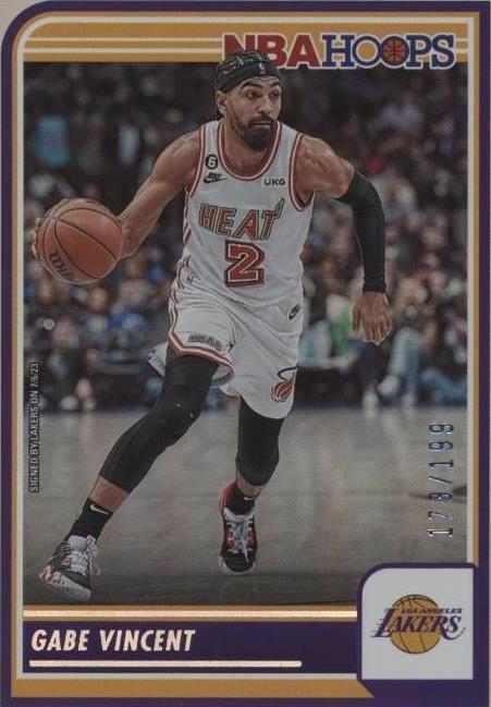2023-24 Panini NBA Hoops - Gabe Vincent #49 Silver /199 for sale online ...