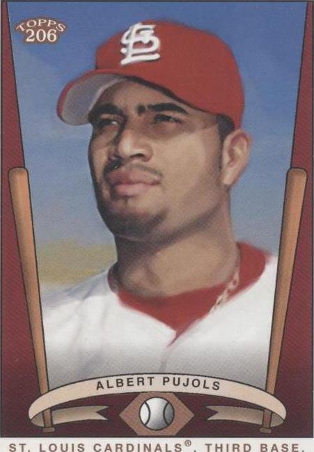 Topps Albert Pujols Baseball Sports Trading Cards Topps Albert Pujols Baseball Sports Trading Cards