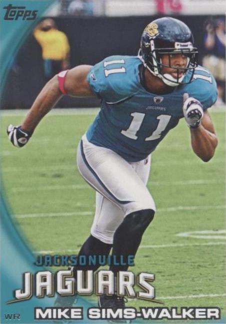 2010 Topps - Mike Sims-Walker #391 for sale online | eBay