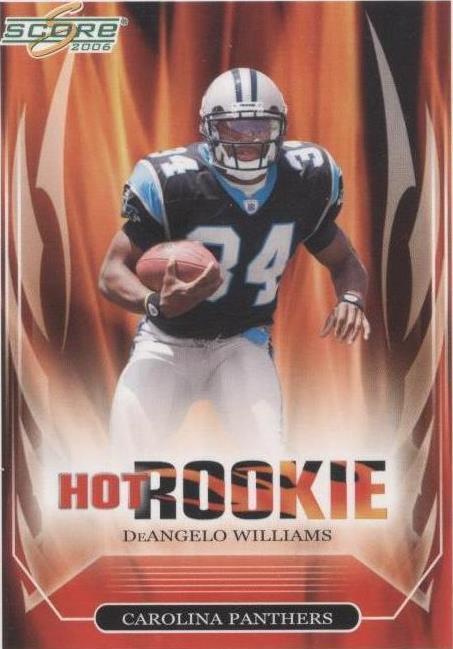 2006 Score - Hot Rookie DeAngelo Williams #6 (RC) for sale online | eBay