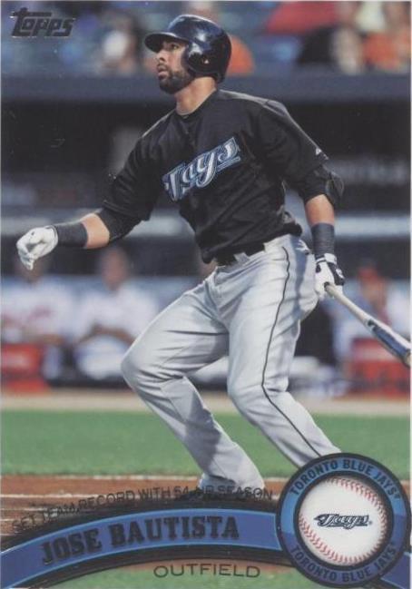 2011 Topps - Checklist #346 Jose Bautista for sale online | eBay