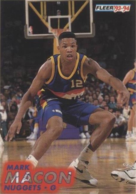 1993-94 Fleer - #53 Mark Macon for sale online | eBay