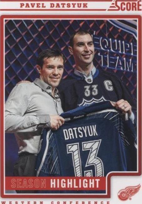 2012-13 Score - Pavel Datsyuk #10 for sale online | eBay