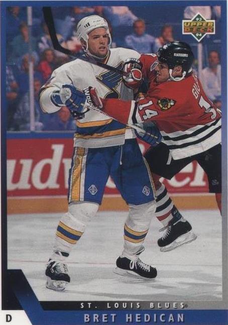 1993-94 Upper Deck - Bret Hedican #185 for sale online | eBay