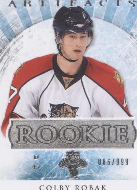 2012-13 Upper Deck Artifacts - Colby Robak #174 /999 (RC) for sale ...